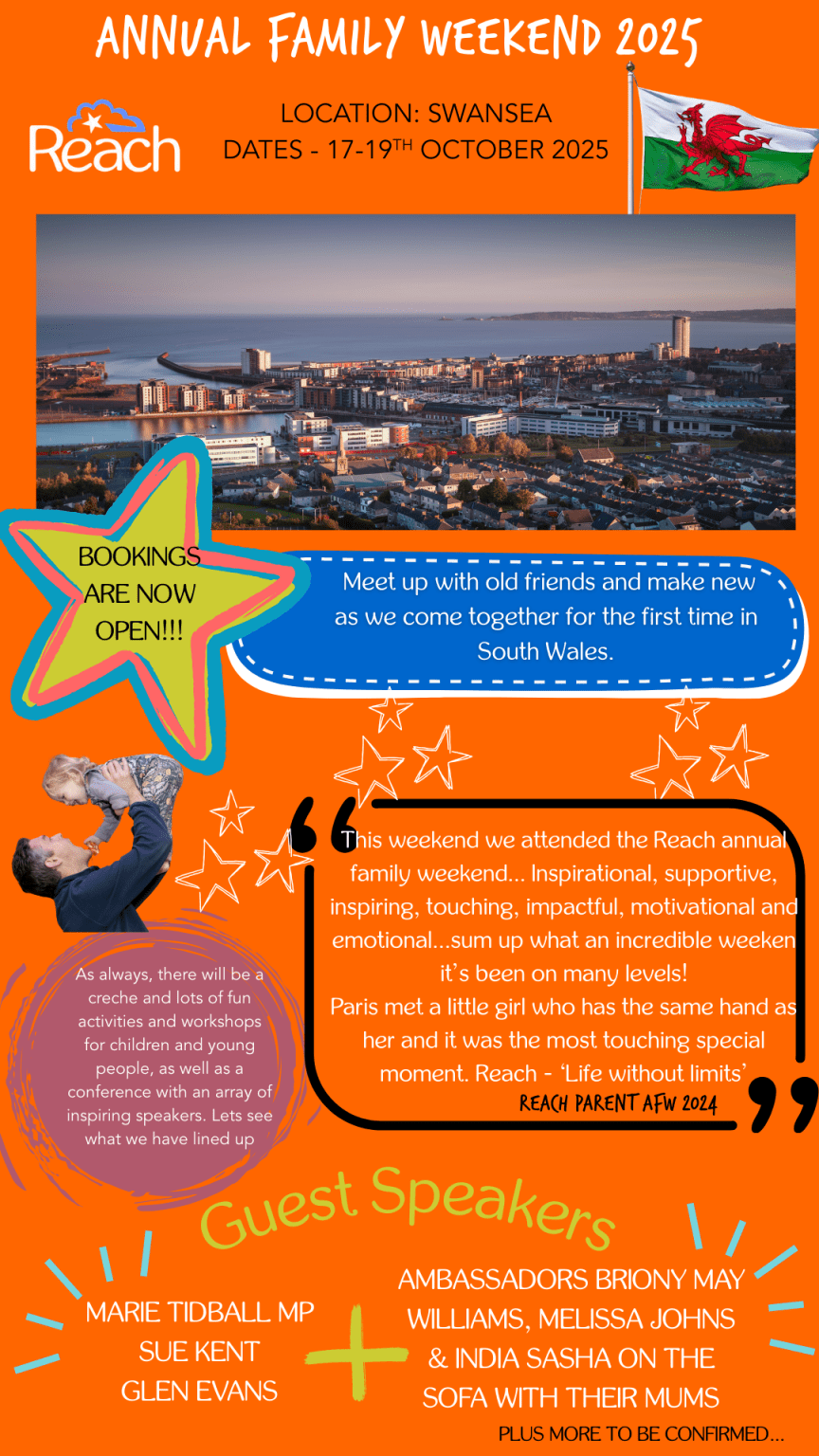 Annual Family Weekend 2025 Bookings now live – Reach
